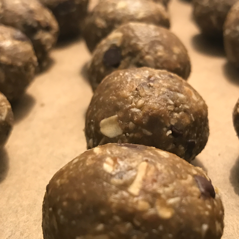 HealthyNut Sunbutter protein balls